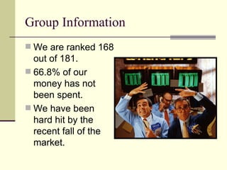 Stock Market Game Presentation | PPT | Business | Business and Finance