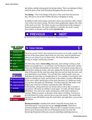 Stock Market Learning | PPT