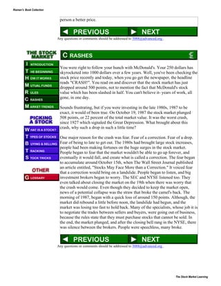 Stock Market Learning | PDF