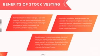 Stock Vesting Strategies: Fostering Employee Loyalty and Corporate ...