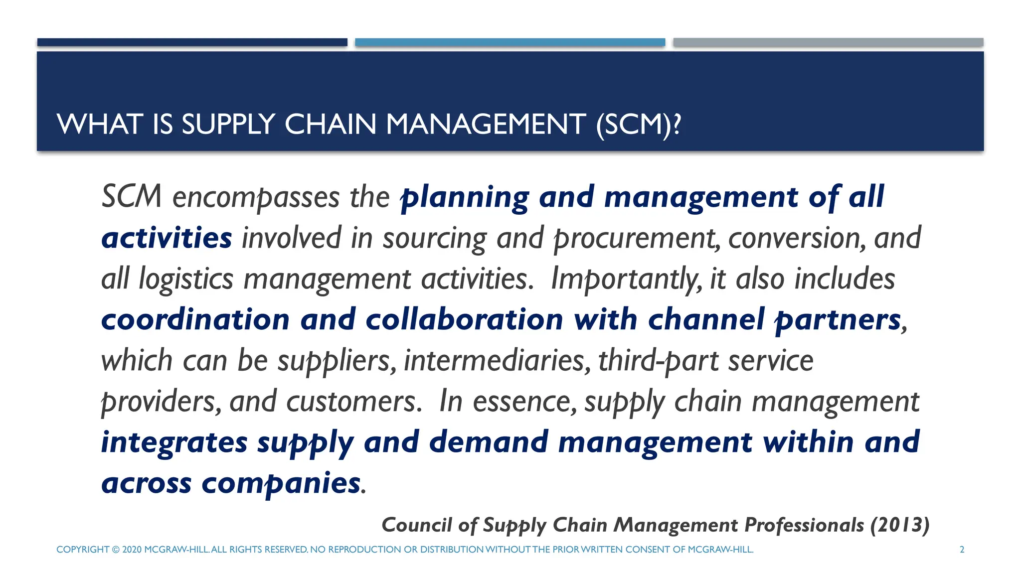 supply chain management chapter 1 slides | PPTX