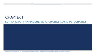 supply chain management chapter 1 slides | PPTX
