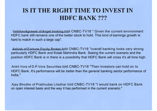 Stock Analysis of HDFC Bank.pptx