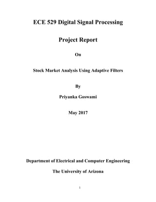 Stock analysis report | PDF | Stocks and Bonds | Personal Investing