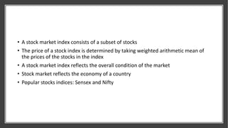 Basics of Stock Market | PPTX