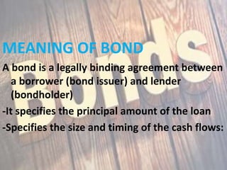 Capital market instruments- Stock, Bond, ETF | PPT