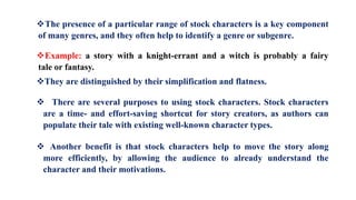 Stock character | PPT | Free Download