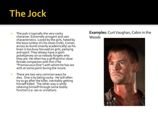 Stock characters in horror | PPT