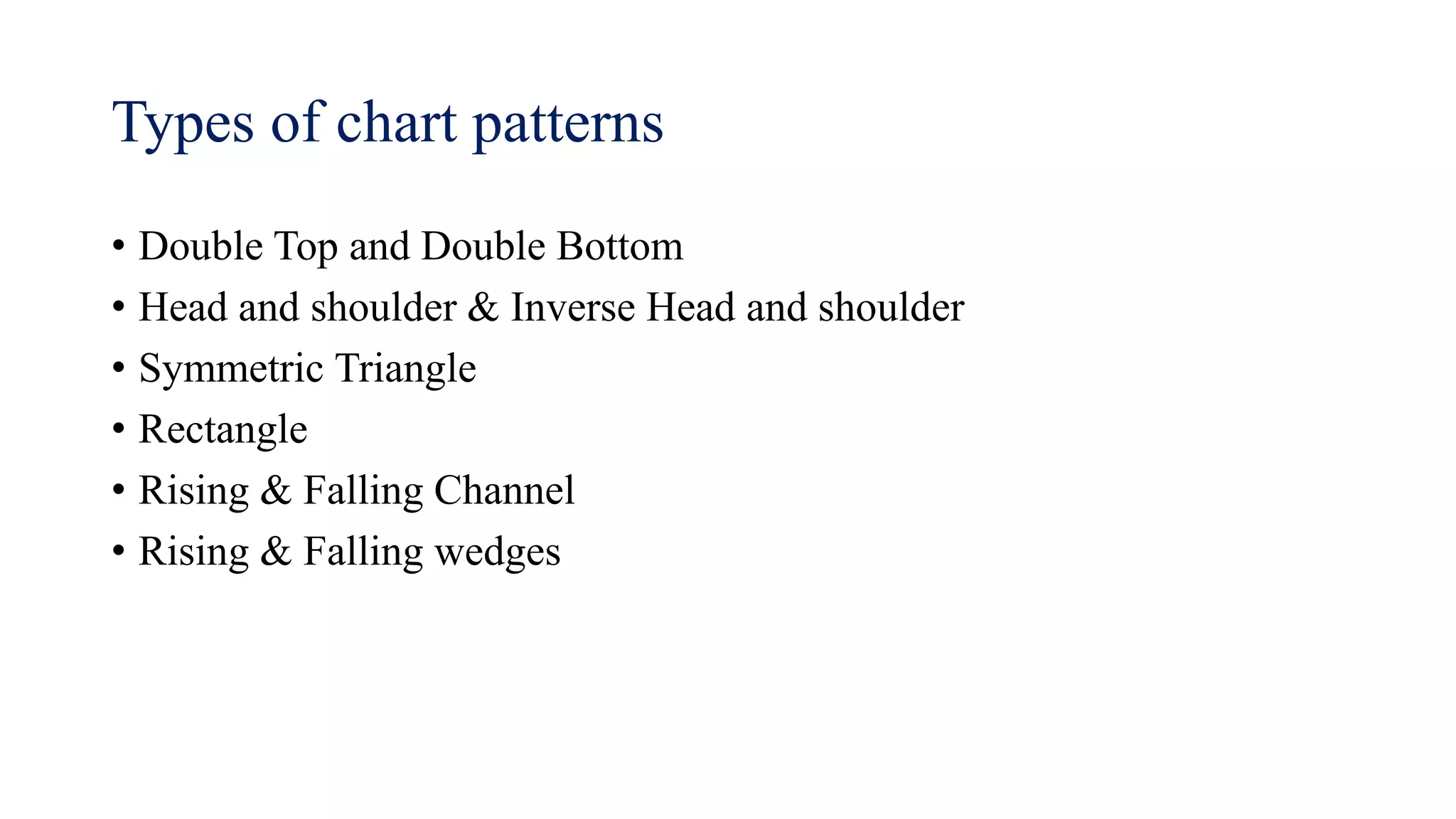 Stock chart-Chart patterns and formations-Analysis of chart pattern | PPTX