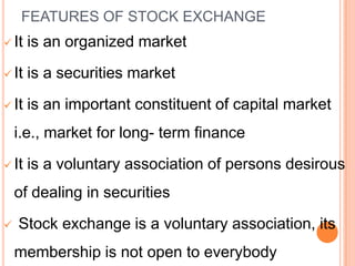 Stock exchange in indian capital market ICM | PPT