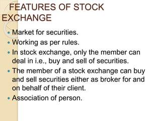 Stock exchange | PPTX