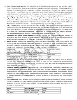 Stock exchange | PDF