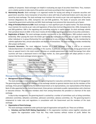 Stock exchange | PDF