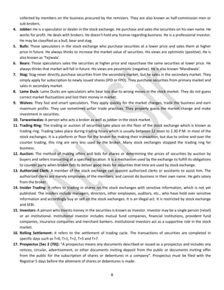 Stock exchange | PDF