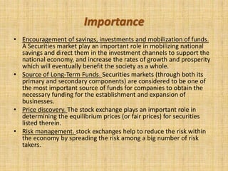 Does Stock exchange serve the Sharia objectives | PPTX