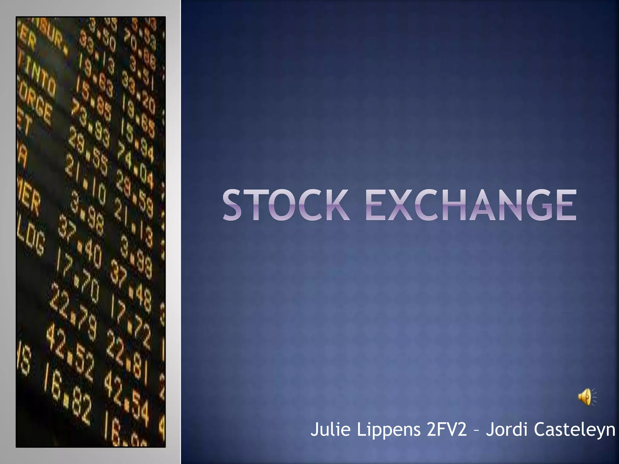 Stock exchange ppt | PPTX | Currencies | Economy