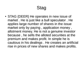 Stock exchange project | ODP