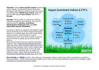 Stock Exchanges And Impact Investing | PDF | Stocks and Bonds ...