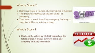 Stock(Share) Market | PPTX