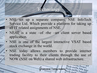 Stock exchanges of India | PPSX