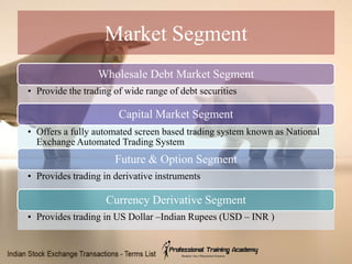 Stock exchanges of India | PPSX