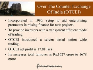 Stock exchanges of India | PPSX