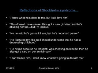 Stockholm syndrome | PPTX
