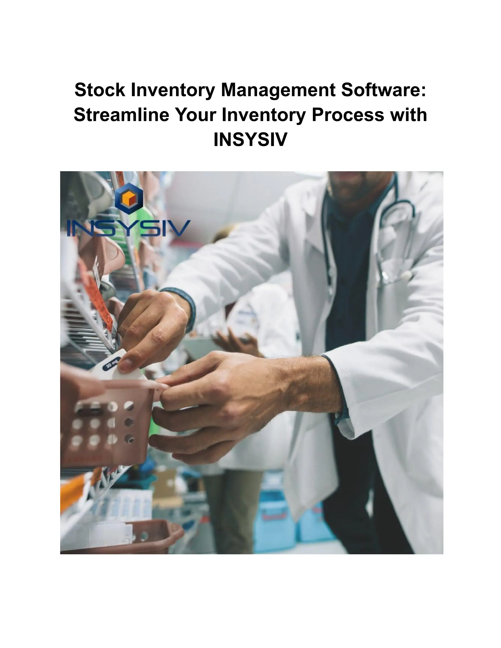 Stock Inventory Management Software: Streamline Your Inventory Process ...