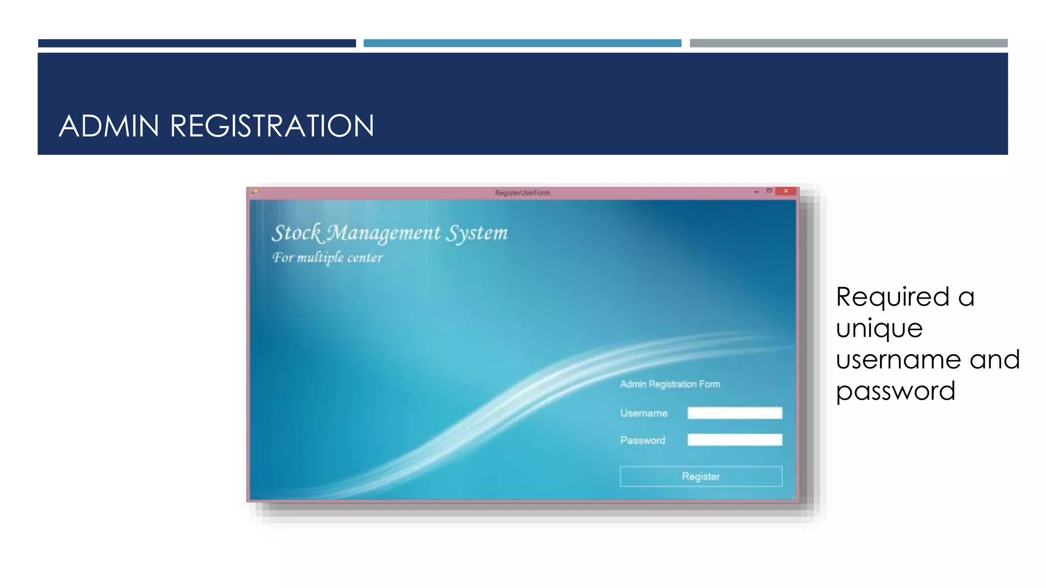 Stock Management System | PPTX