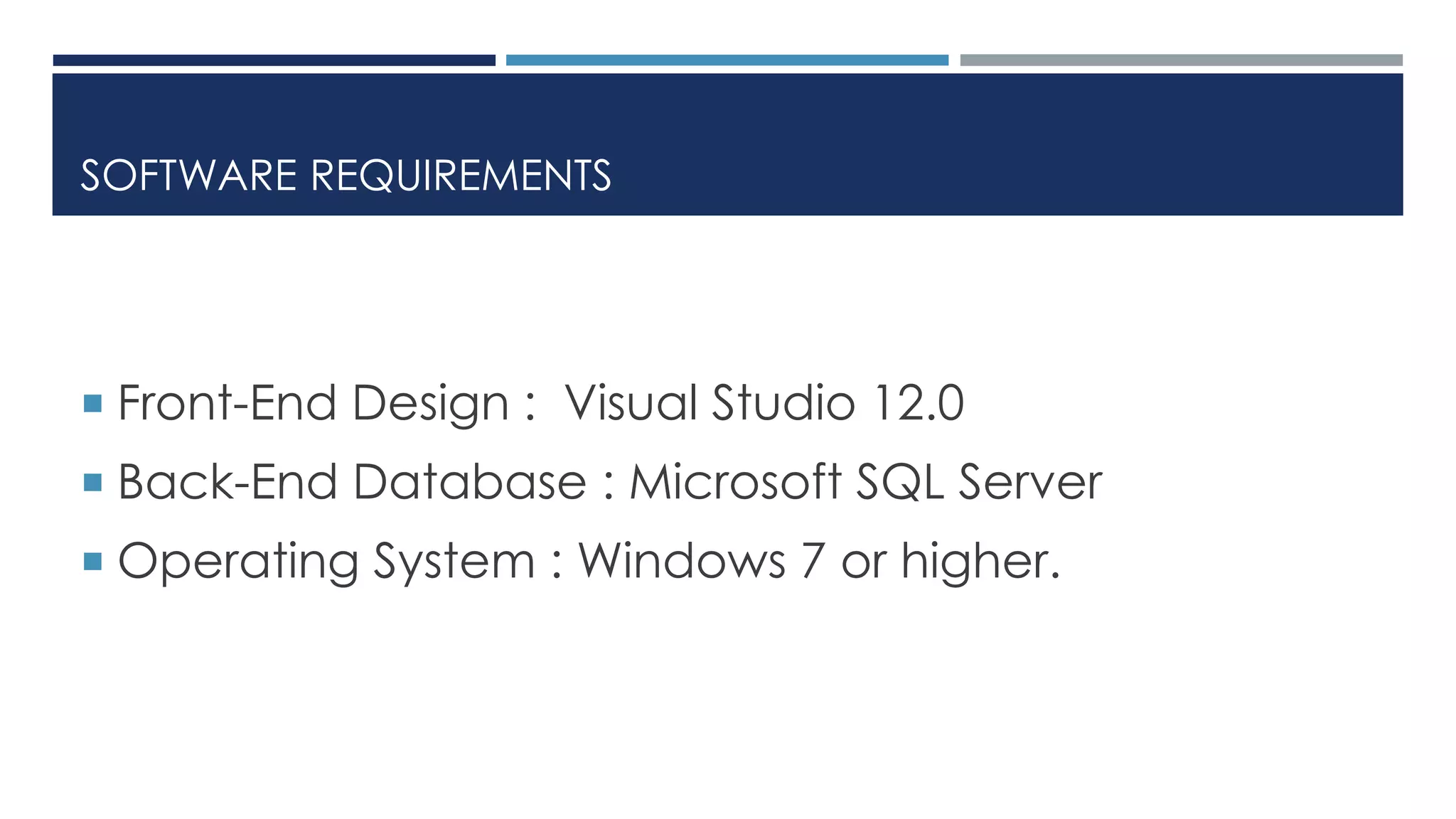 Stock Management System | PPTX