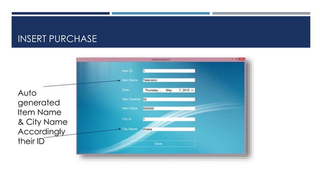 Stock Management System | PPTX