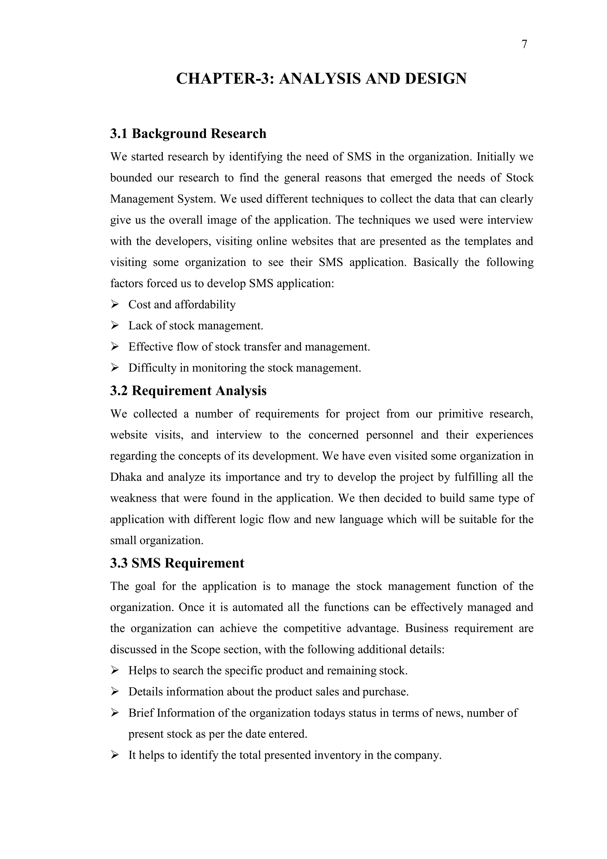 Stock Management System Documentation | PDF