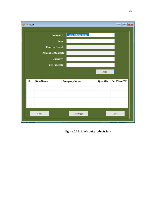Stock Management System Documentation | PDF