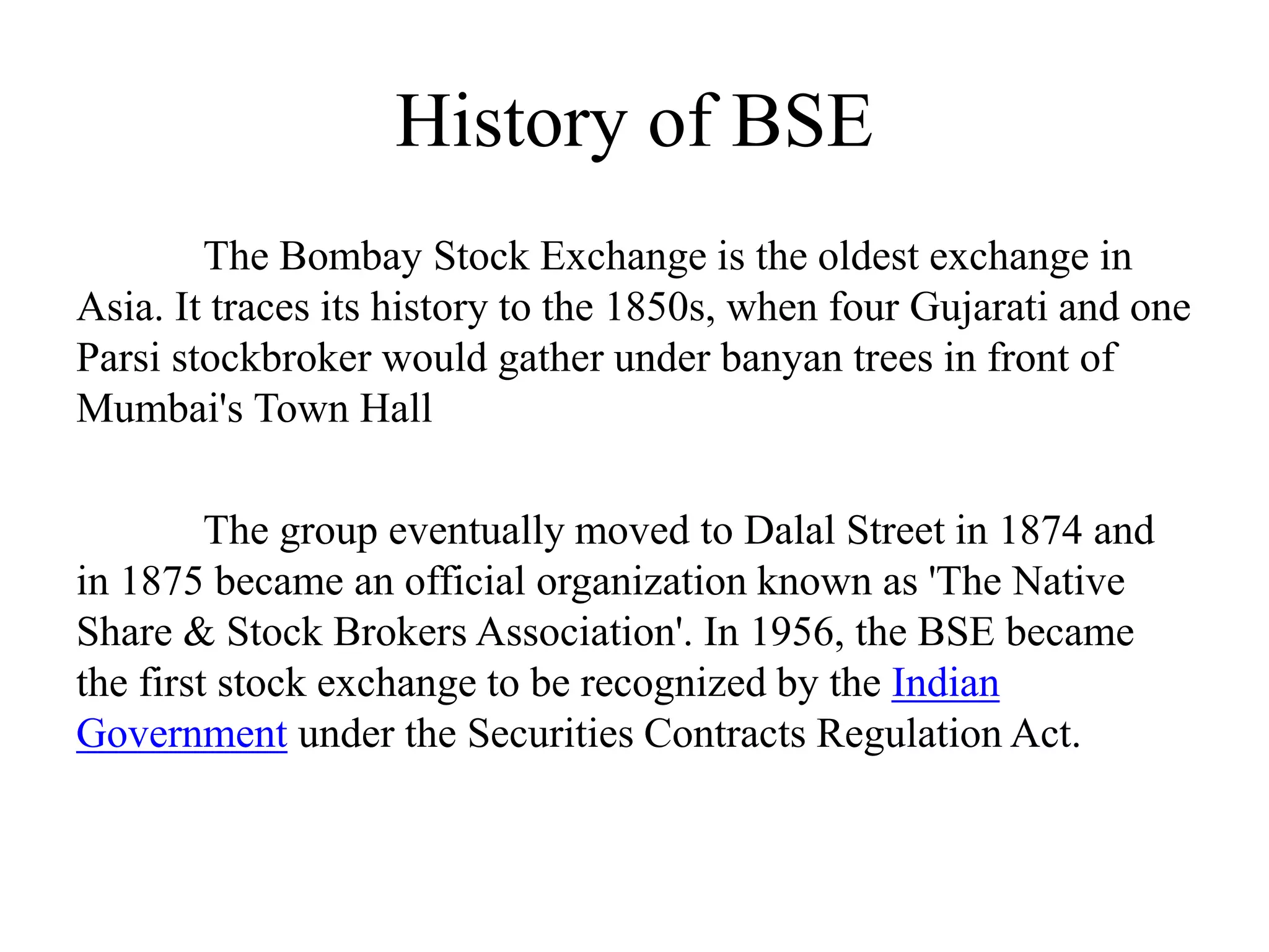 Stock market | PPTX