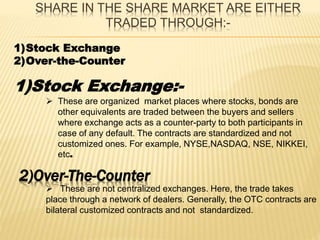 Stock market | PPT