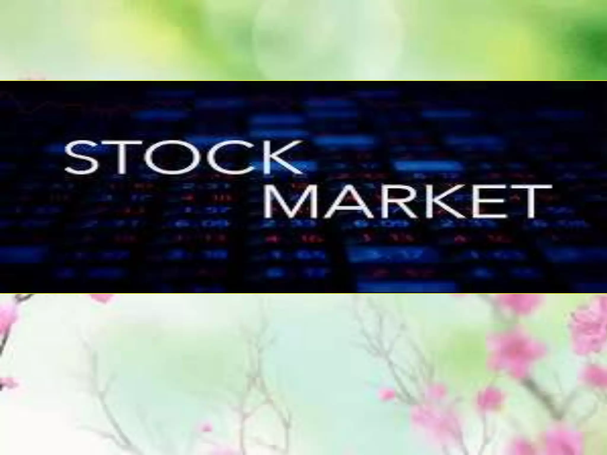 Stock market | PPT
