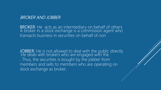 Stock market | PPTX