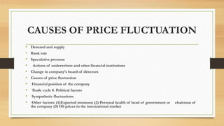Stock market & | PPTX | Stocks and Bonds | Personal Investing