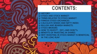 Stock market for beginners: | PPTX