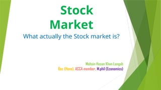 Stock Market , definition, How it works, which are financial ...