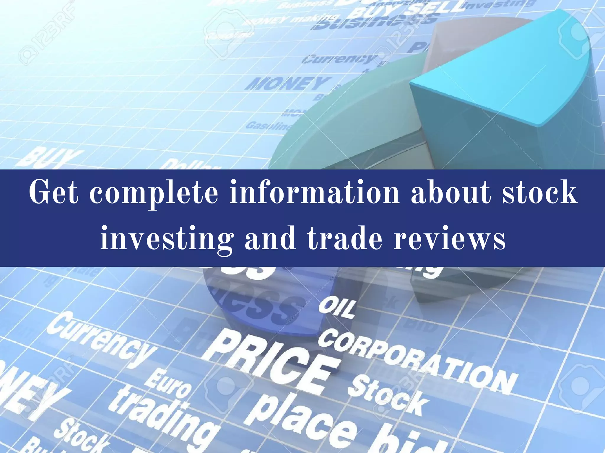 Stock market activities and trades reviews | PPT