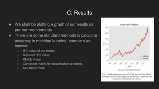 Stock market analysis using supervised machine learning | PPTX