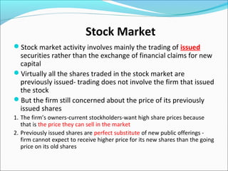 Stock market and the economy ppt slides | PPT