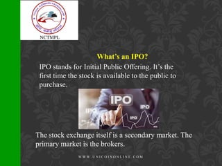 Stock market basics by NCTMPL | PPT | Free Download