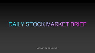 Stock market brief | PPT
