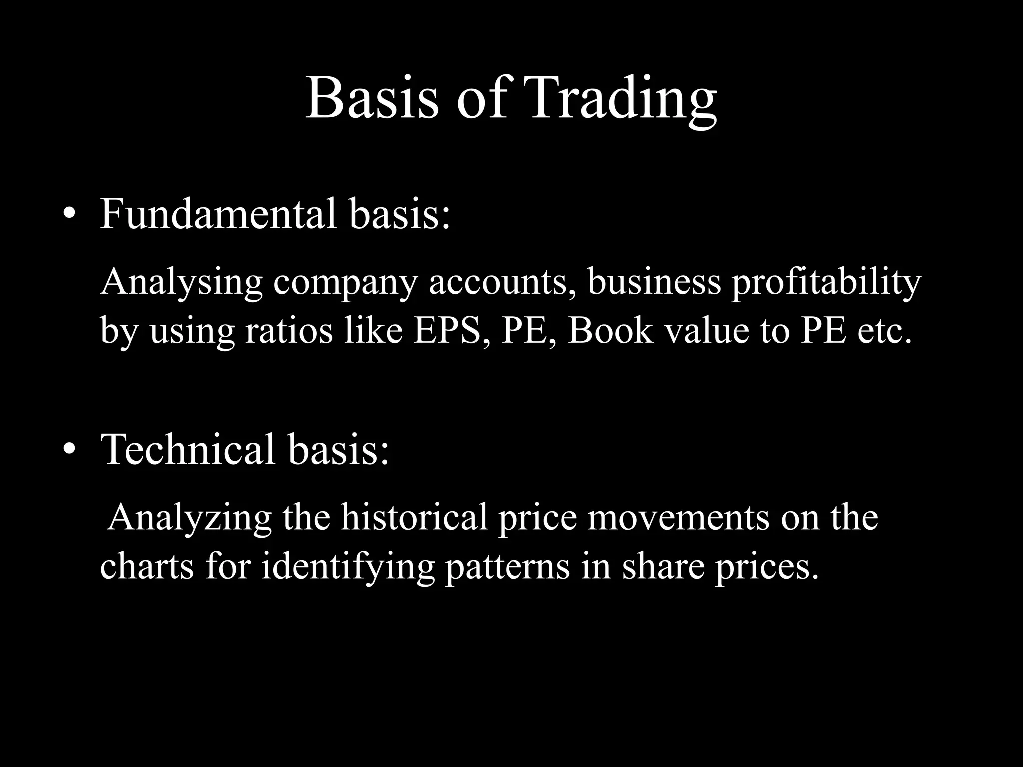 Stock market for begineers | PPTX