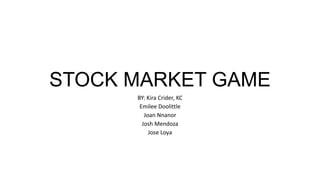 Stock market game powerpoint | PPT