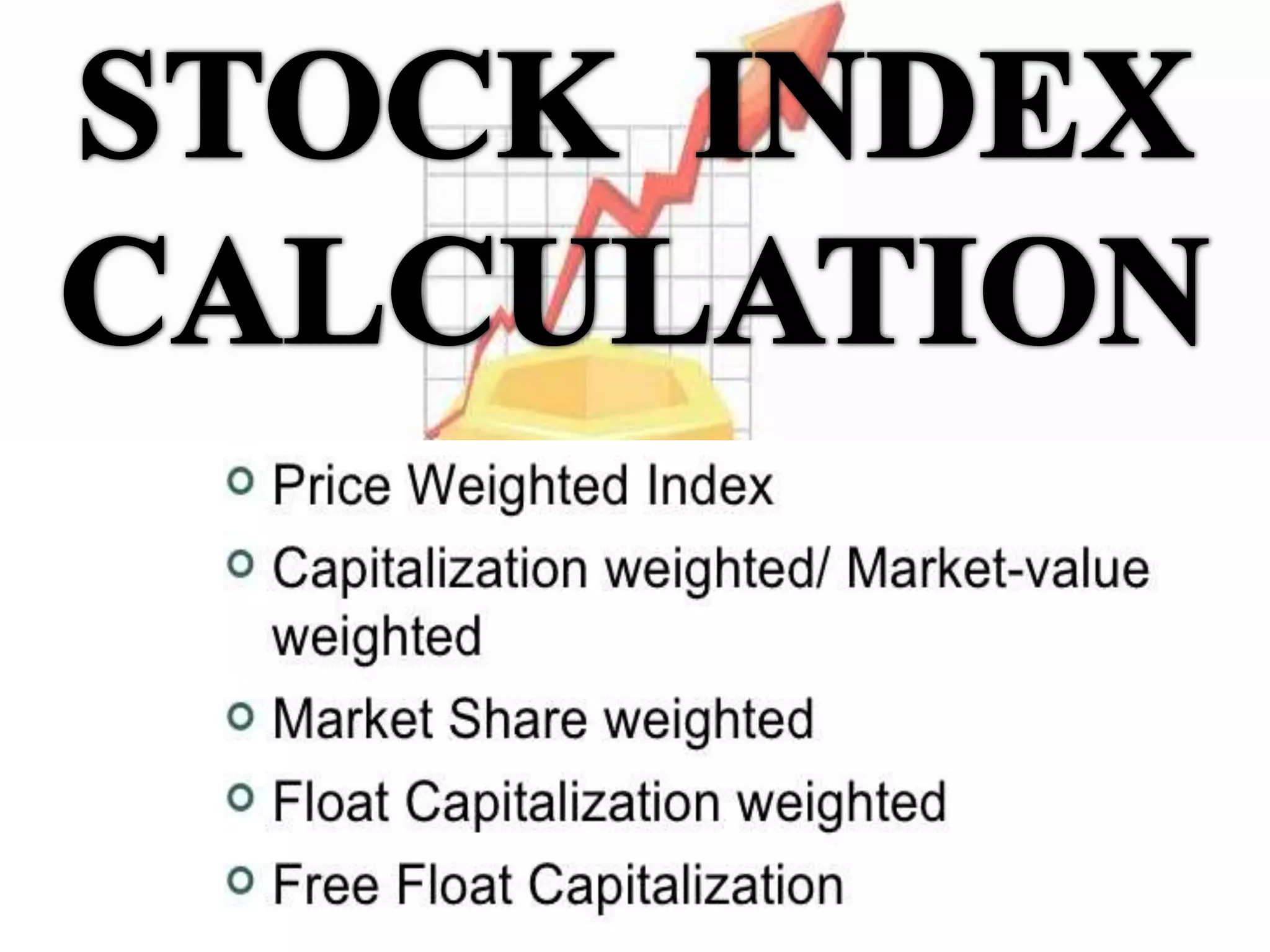 Stock market indices | PPTX