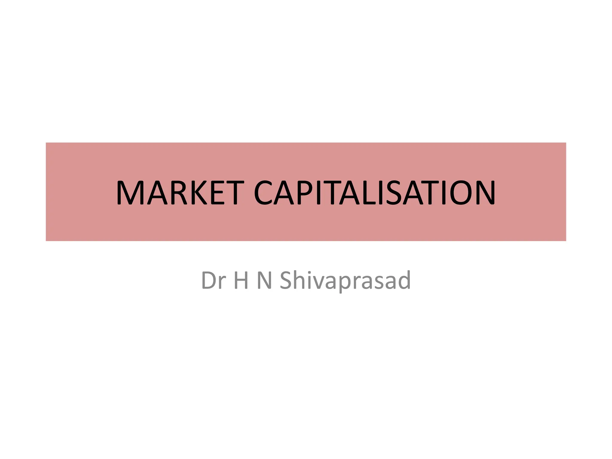 STOCK MARKET CAPITALISATION AND STOCK INDICES.pptx