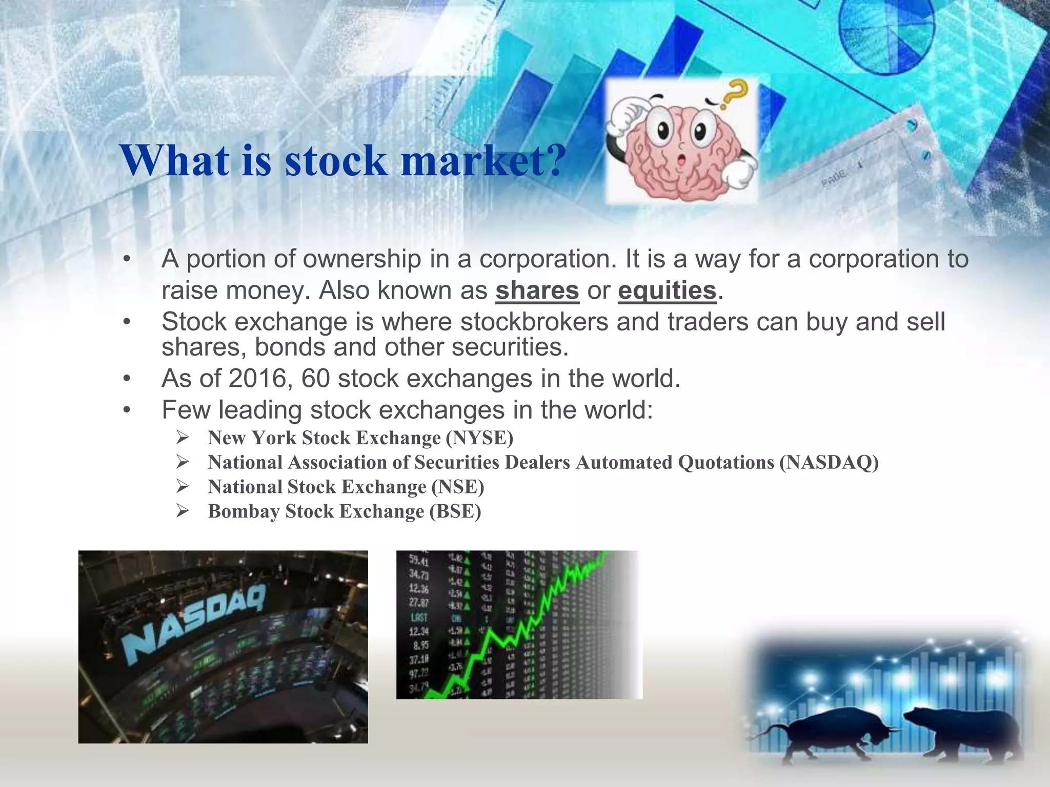 Stock market Basics | PPT